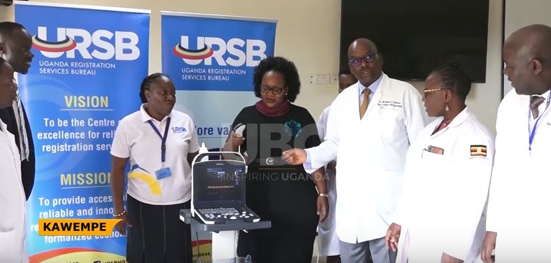 KAWEMPE HOSPITAL RECEIVES MOBILE ULTRA SOUND SCAN MACHINE - Uganda ...