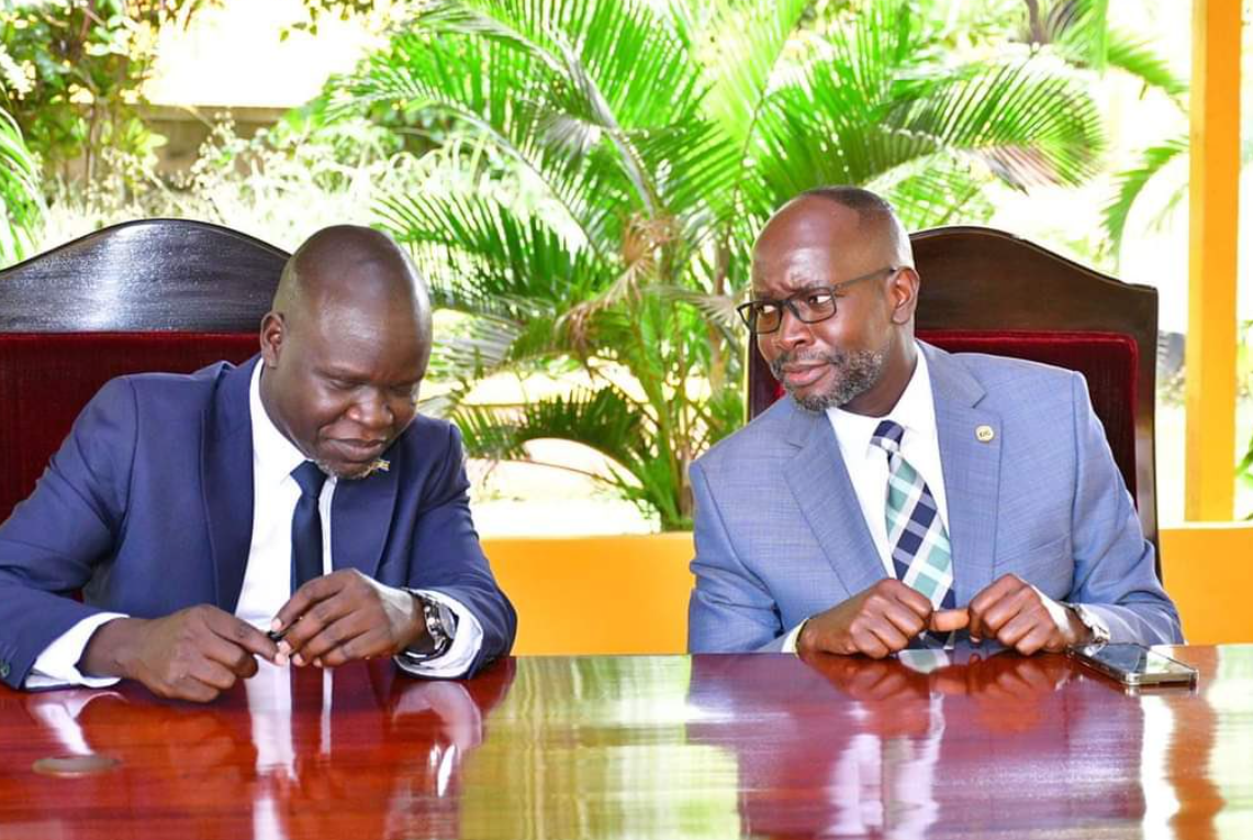 Hon. Ojara Martin Mapenduzi Joins Forces with NRM: Signing of MoU ...