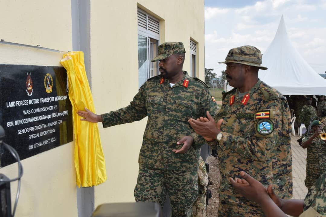 Gen Muhoozi Keinerugaba Unveils Multi-Billion Apartment & Workshop at ...