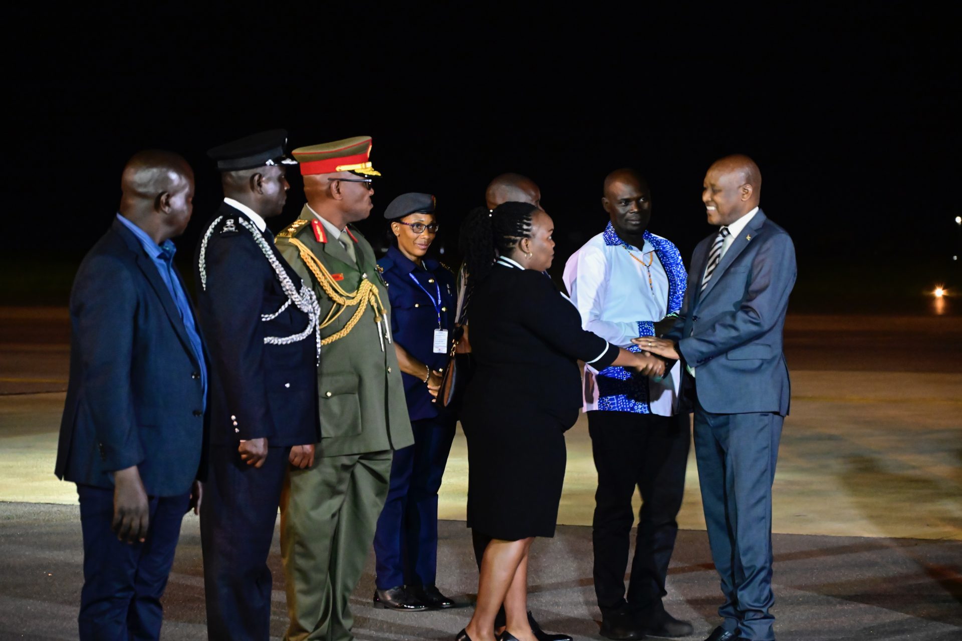 Burundi Vice President H.E Prosper Bazombanza Arrives In Uganda Ahead ...