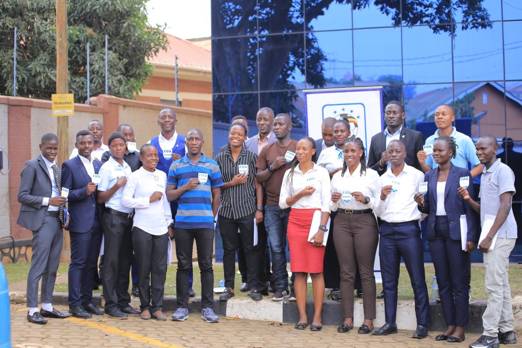 24 Ugandan FIFA-Certified Referees Proudly Receive Badges for 2024 ...