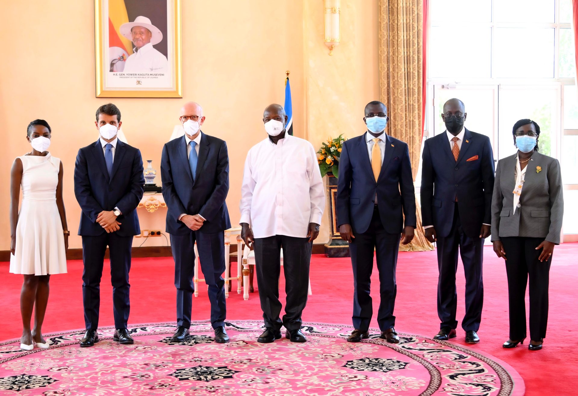 President Museveni Receives Credentials from Five New Ambassadors to ...