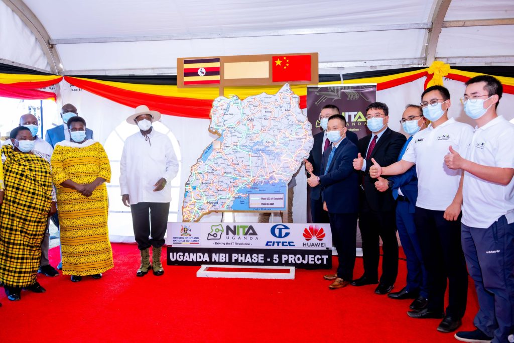 President Museveni Launches Phase V of National Backbone Infrastructure ...