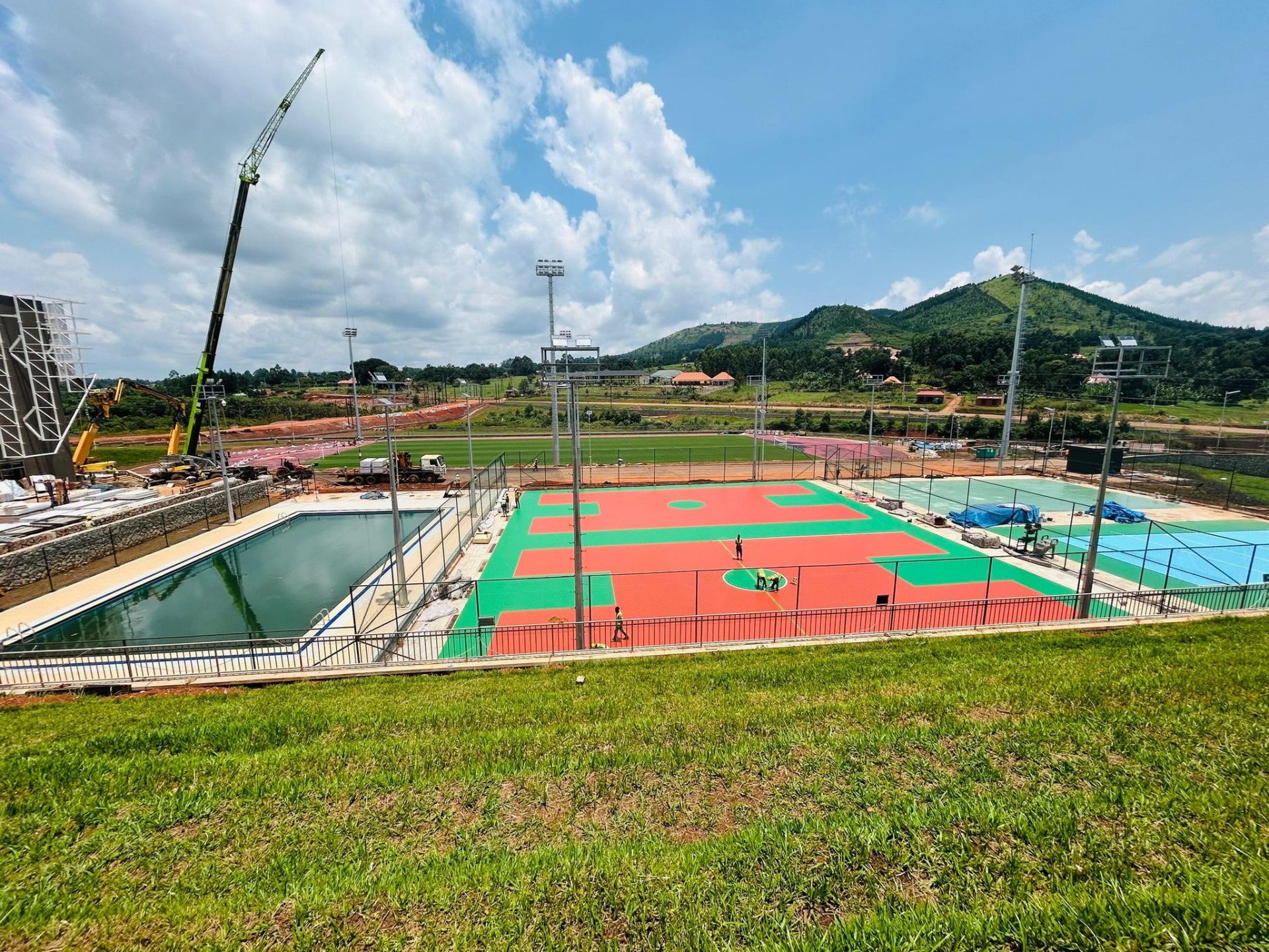 Minister Ogwang Inspects Hoima Stadium Nearing Completion - Uganda ...