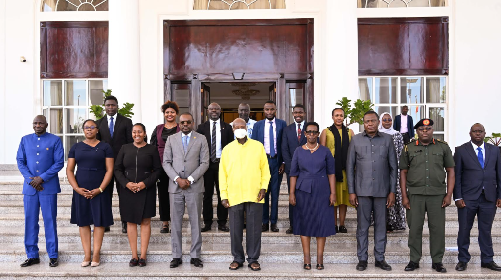 Africa CDC briefs President Museveni on Current Status of Ebola ...