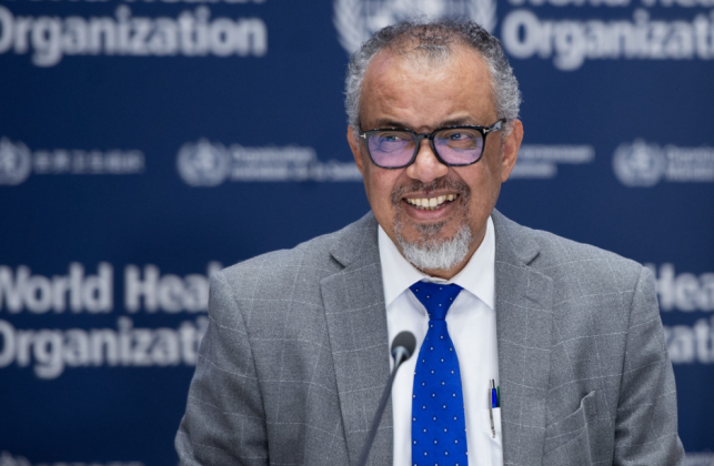 WHO Director-General Tedros Adhanom Ghebreyesus Sends Emotional Message ...
